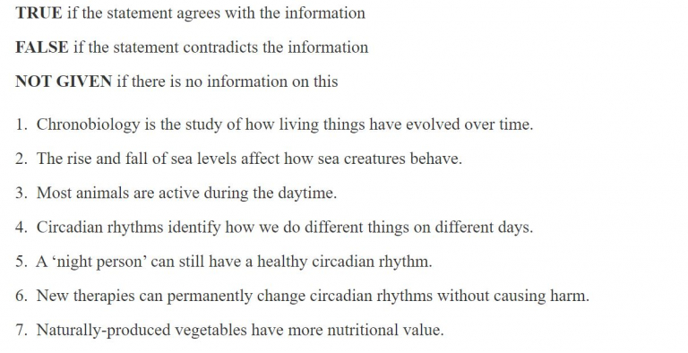Cách làm true false not given - boost your reading 8+