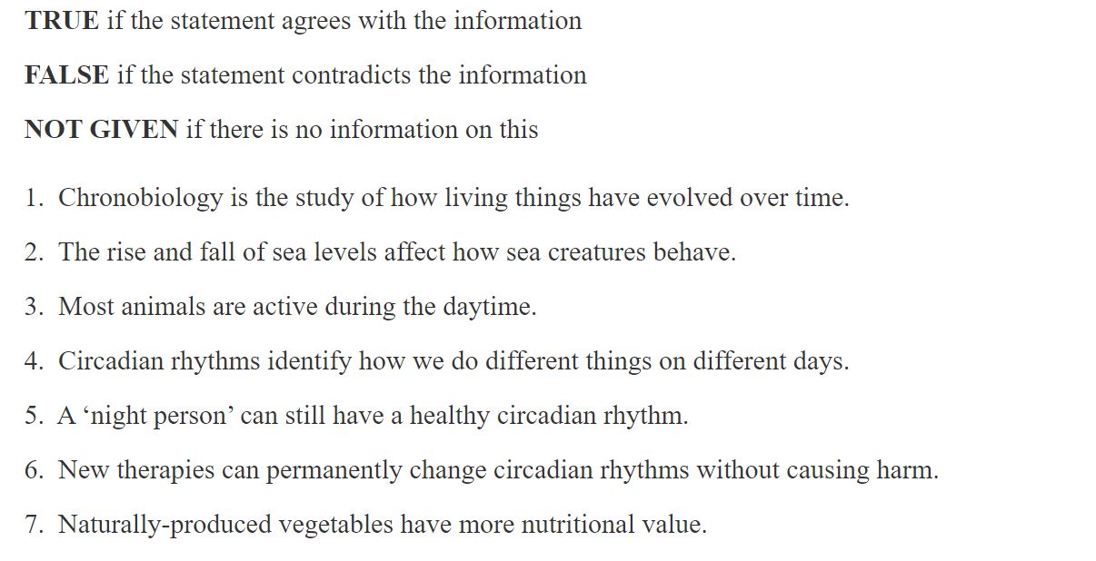 Cách làm true false not given - boost your reading 8+